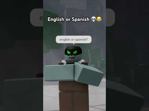 English or Spanish ππ The Strongest Battlegrounds ROBLOX #shorts