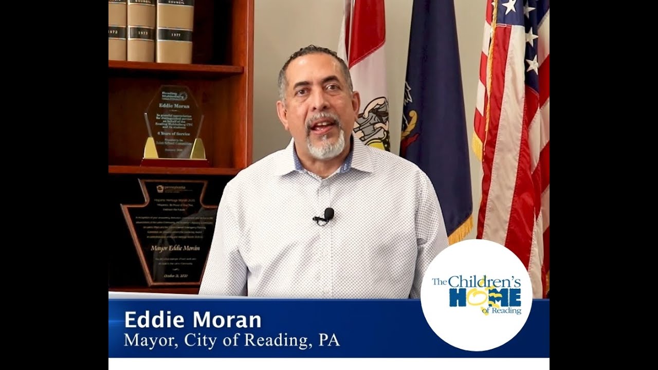 Eddie Moran, Mayor of Reading City talks about CHOR's programs marking 2020 National Adoption Month.