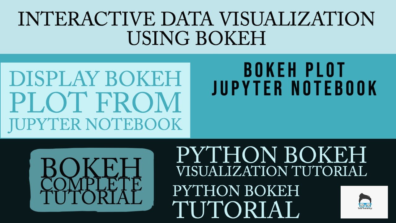Python Bokeh Interactive Data Visualization Tutorial|Display Plot Inside Jupyter Notebook|Part:3