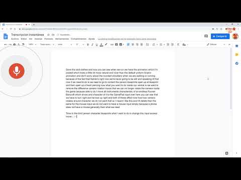 Convertir en texto cualquier audio con Google Docs.