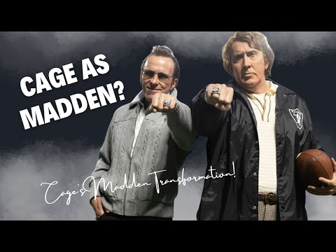 Nicolas Cage as John Madden: First Look at the Biopic!