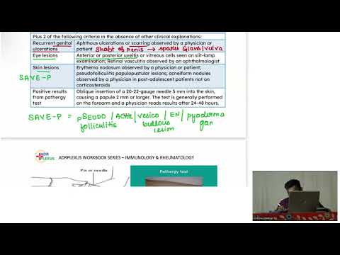 MED - IMMUNOLOGY - BEHCET SYNDROME