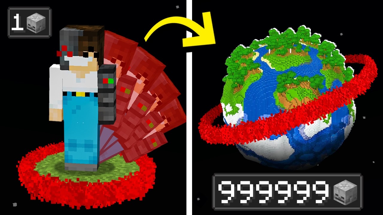 Minecraft, But My Deaths = World Size - Random Gaming Dis...
