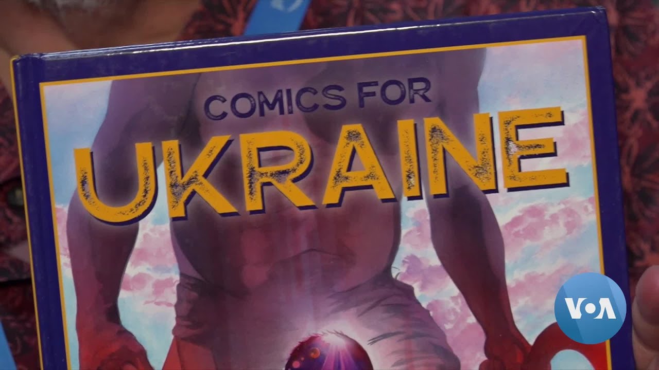 ‘Comics for Ukraine’ Anthology Raises Relief Money for War-Torn Country | VOANews