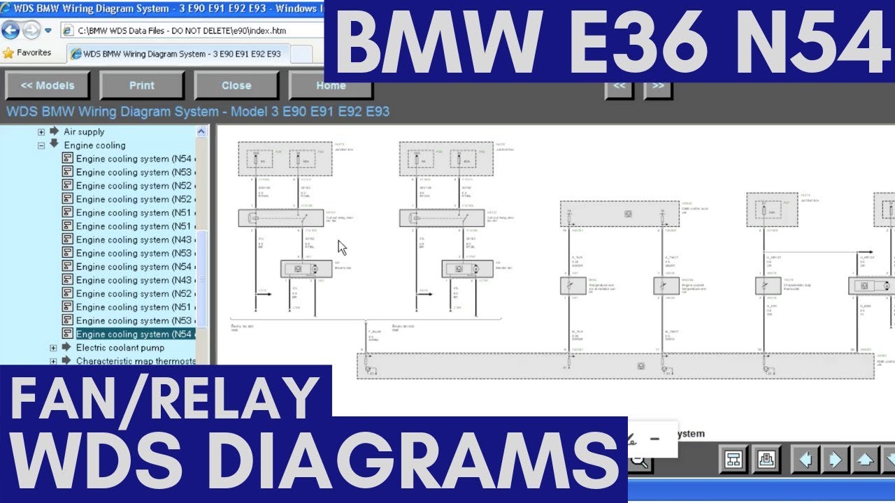 Let's Wire A BMW N54 PWM Cooling Fan And Learn How To Read Schematics!!