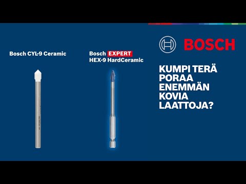 EXPERT HEX-9 Hard Ceramic -poranterät
