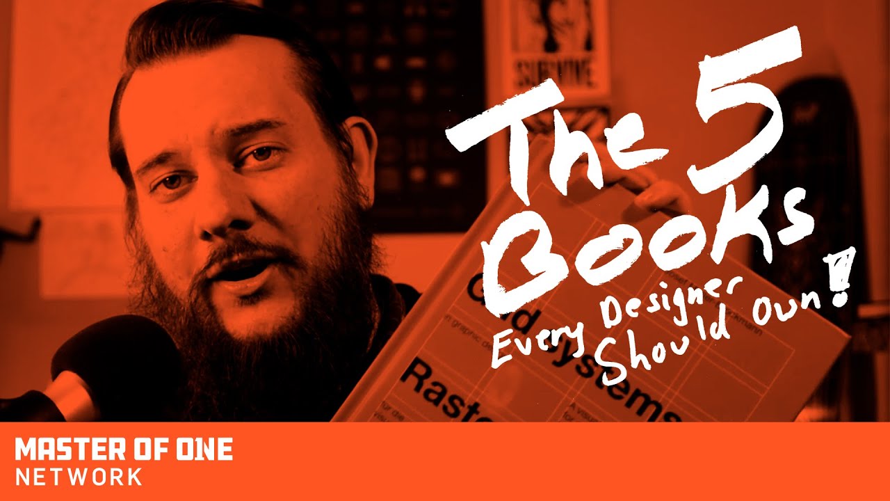 5 Books Every Graphic Design Should Own!