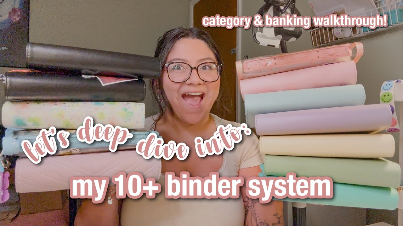 budget binder walkthrough | my 10+ binder system while married on a low income ✨ | budgetwithamanda