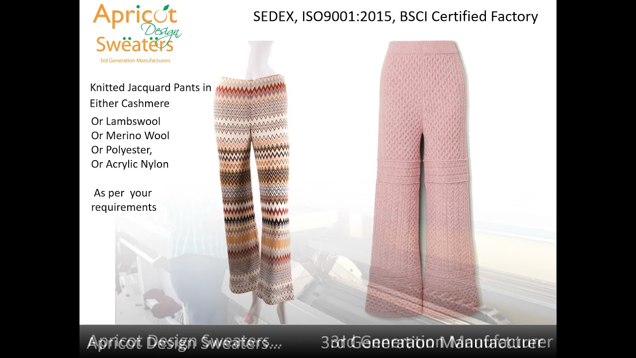 Knitted Pants ppt