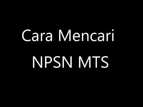 Dapodik 2019 - CARI NPSN SEKOLAH