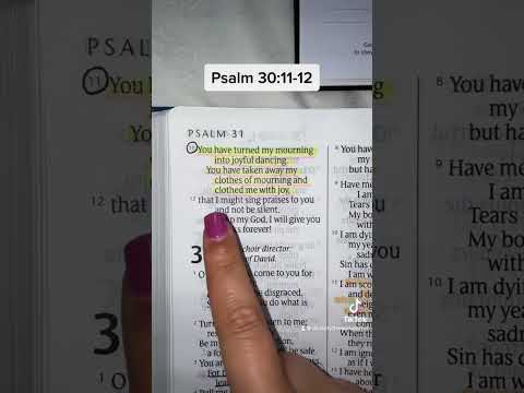 Psalm 30:11-12 Add me on Tik Tok & Instagram! @Destinythewonderful #Destiny
