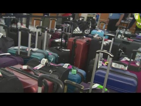 San Antonio International Airport packed this holiday weekend