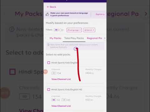 How can I add or remove channels in Tata Play? | How can I reset my Tata Play channel? #shorts