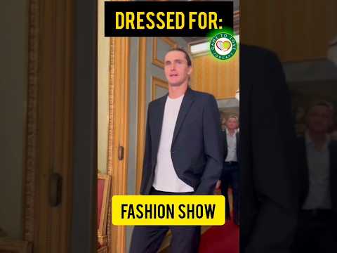 Dressed for the ATP Tour Finals in Turin? 👕👖 #shorts #tennis