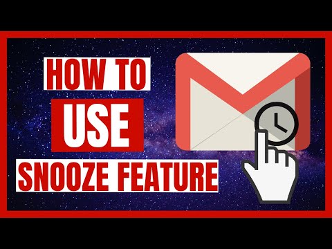 Gmail Snooze Button | How to use Snooze Feature/Function for Email