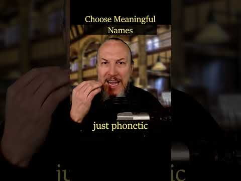 A Name is in the The Meaning!