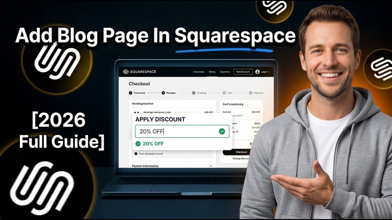 How To Add A Blog Page In Squarespace [2026 Full Guide]