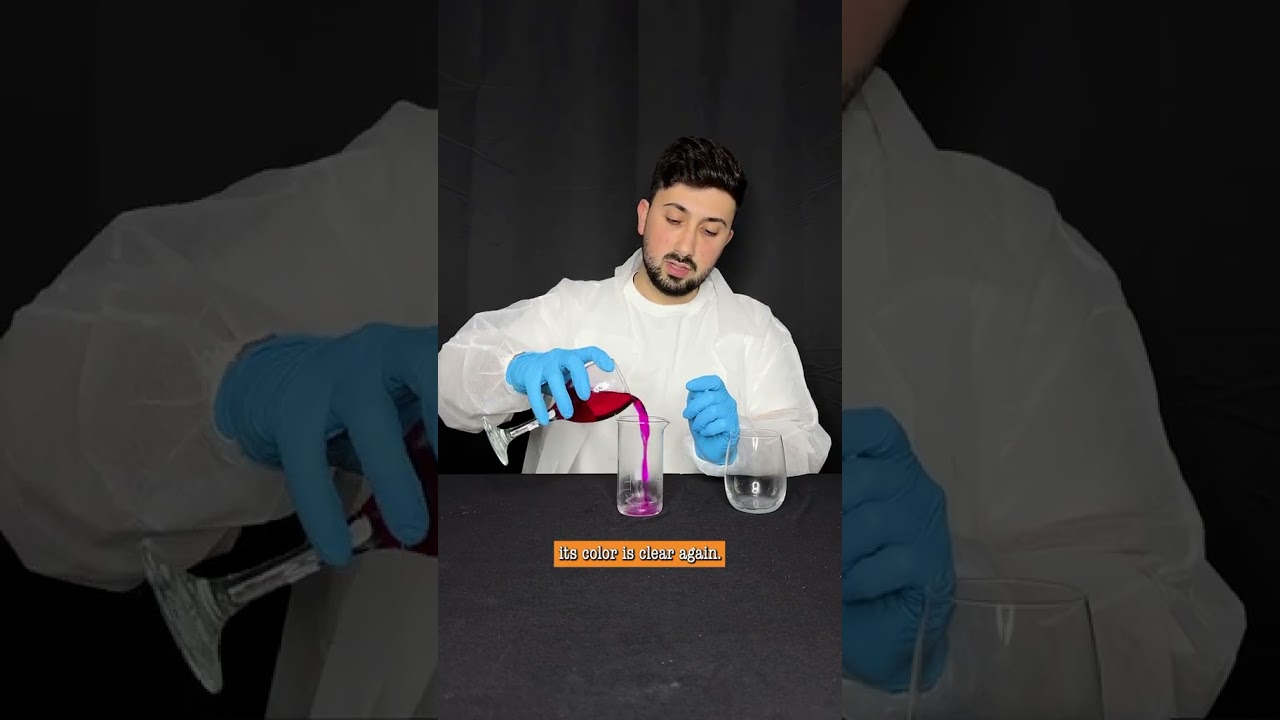 Watch This Colorful Experiment #shorts