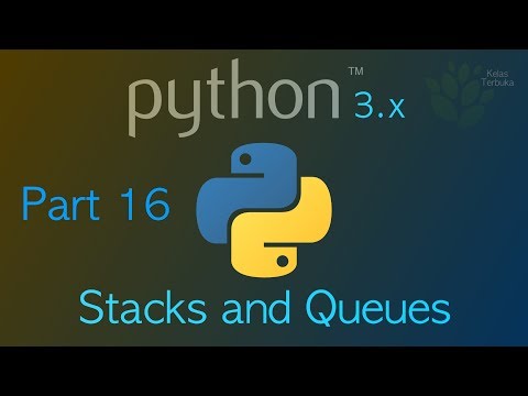 Learn Belajar Python 16 Stacks and Queues - Mind Luster
