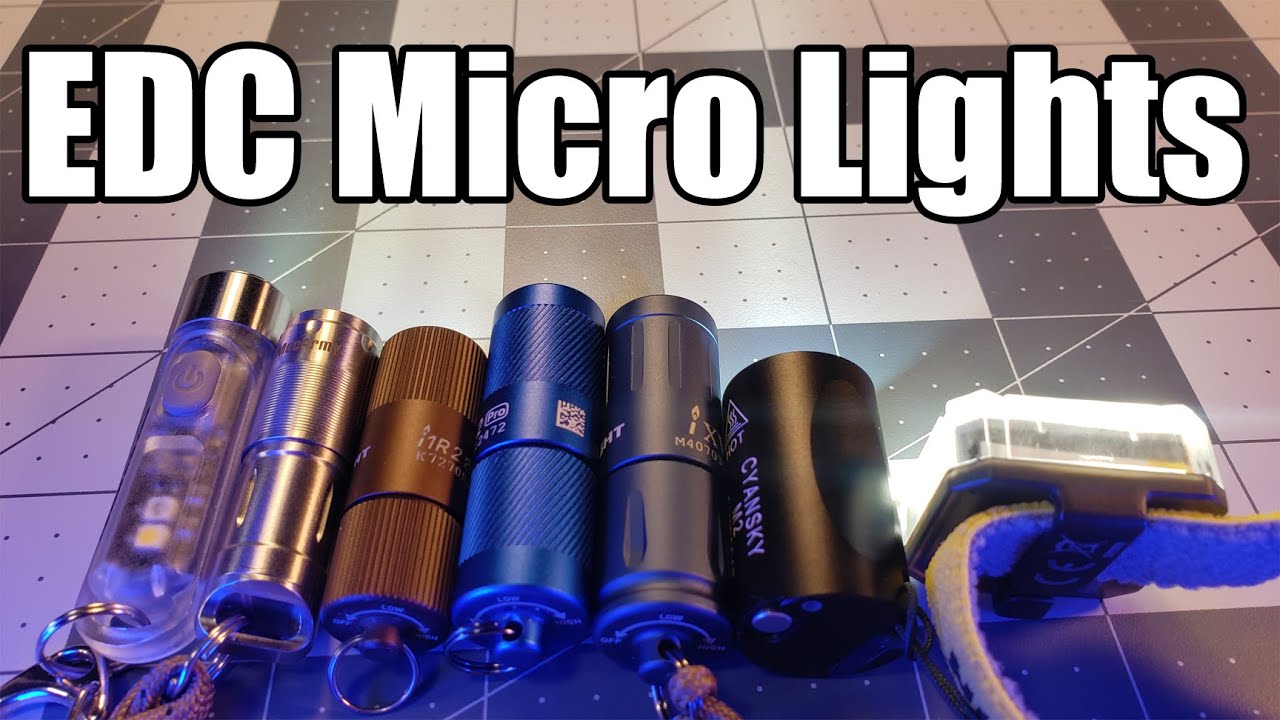 Micro EDC lights - Keychain / Pocket Flashlights - BudgetLightForum.com