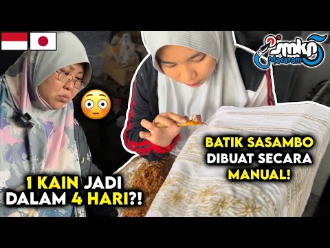 Cara bikin bahan sandang batik "SASAMBO" SMK 5 Mataram