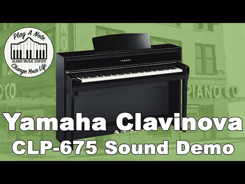 Digital Piano Demo: Yamaha Clavinova CLP-675
