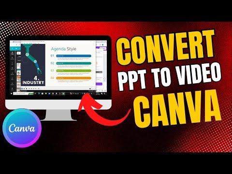 How To Convert PPT To Video in Canva | Easy Step-by-Step Tutorial