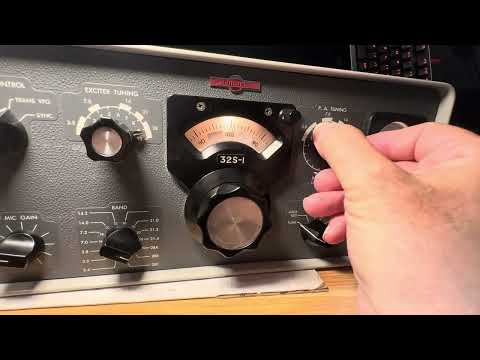 Collins 32S-1 Field Alignment of the RF slug rack and variable capacitors part 2