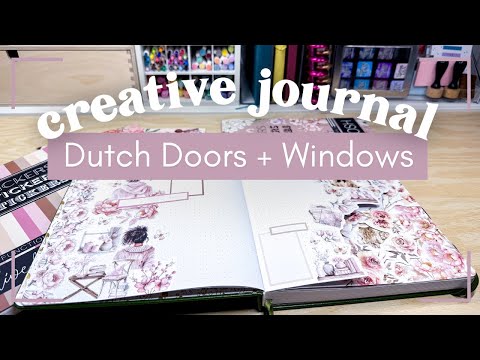 Creative Journal Setup March 2025 [Dutch Door AND Window Spread for Lynn]