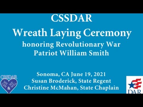 CSSDAR Wreath Laying Ceremony, June 2021
