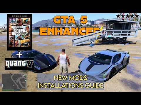 How to Install Mod in GTA 5 Enhanced Version | Install ScriptHookV, QuantV, TrainerV,...