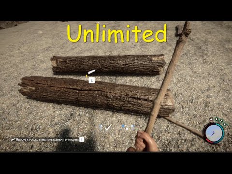 How To Get UNLIMITED Logs In Sons OF The Forest