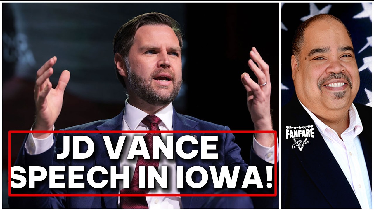 BREAKING: JD VANCE SPEECH IN IOWA | AND MORE NEWS!