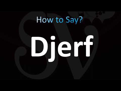 How to Pronounce Djerf (CORRECTLY!)