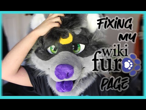 Fixing my WikiFur Page !!!!