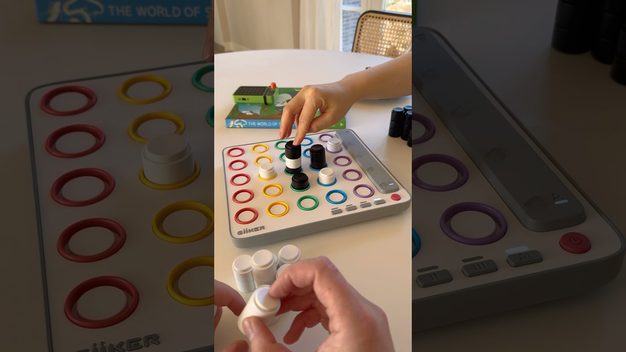 3D Connect against my girl friend | Couple Game | Smarter Objects | GiiKER Smart Four