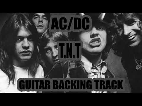 ACDC - T.N.T (Guitar Backing Track with Vocals)