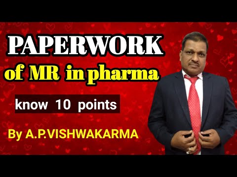 WHAT ARE PAPERWORKS OF MEDICAL REPRESENTATIVE MR IN PHARMA COMPANY | MR KA KAUN KAUN PAPERWORK HAI |