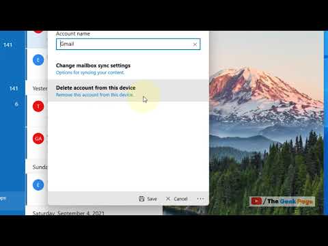 How To Log Out Of Mail App In Windows 11