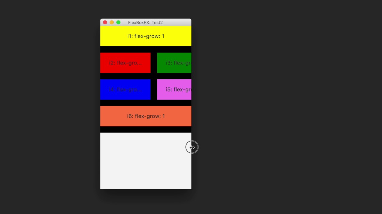 FlexBoxFX: Responsive Design Demo with JavaFX