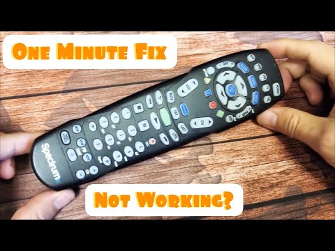 Spectrum TV Remote Not Working- TRY THIS FIRST (One Minute Fix)