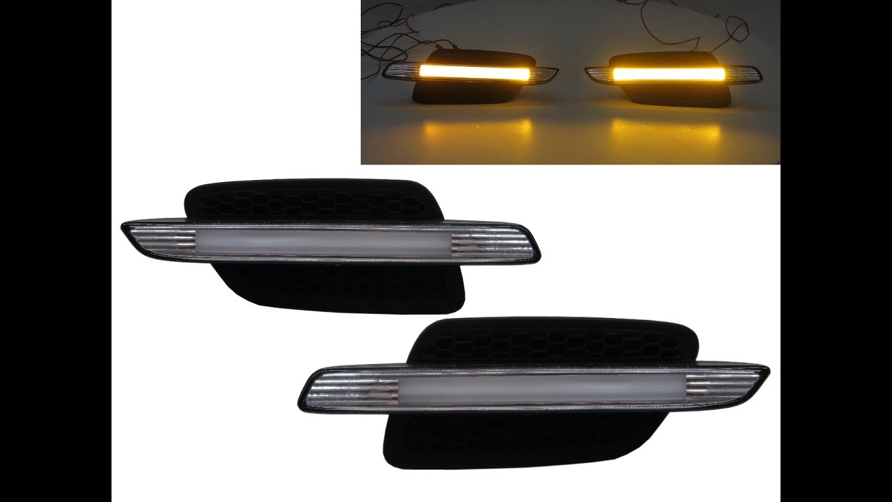 CrazyTheGod Commodore VE 2006-2013 Fender Turn Signal Side Marker LED Light for HOLDEN