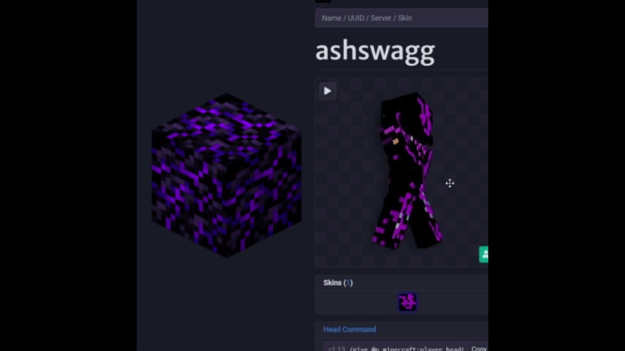 the weird origin of my minecraft skin