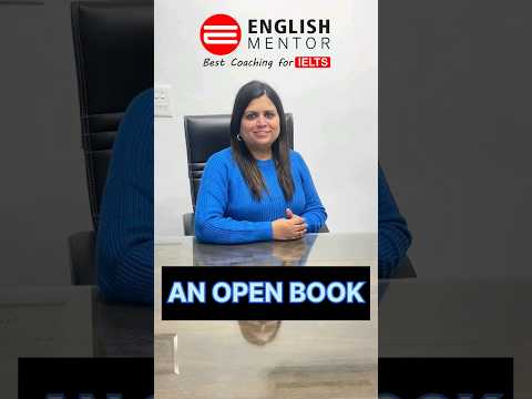 "An Open Book" meaning and examples!!