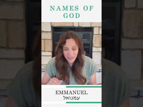 Names of God Study: Emmanuel