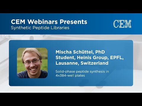 Synthetic Peptide Libraries Part 3: Mischa Schüttel