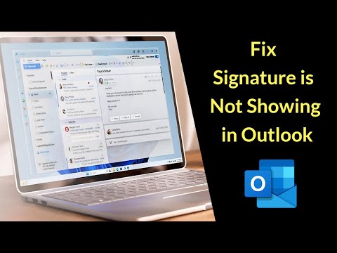 How to Fix Signature is Not Showing in Outlook in Windows Desktop?