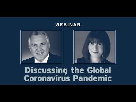 Webinar: "Discussing the Global Coronavirus Pandemic" with Ambassador Joe Hockey