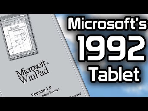 The History of Microsoft WinPad - The 1992 Tablet OS You’ve Never Heard Of