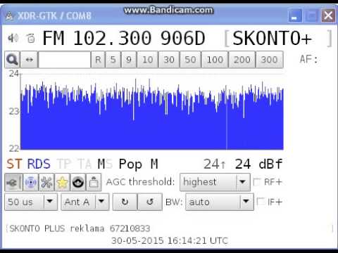 [semilocal] 102,3 - Radio Skonto Plus, Rīga, 64,4 km, 30th May, 2015 at 16:13 UTC